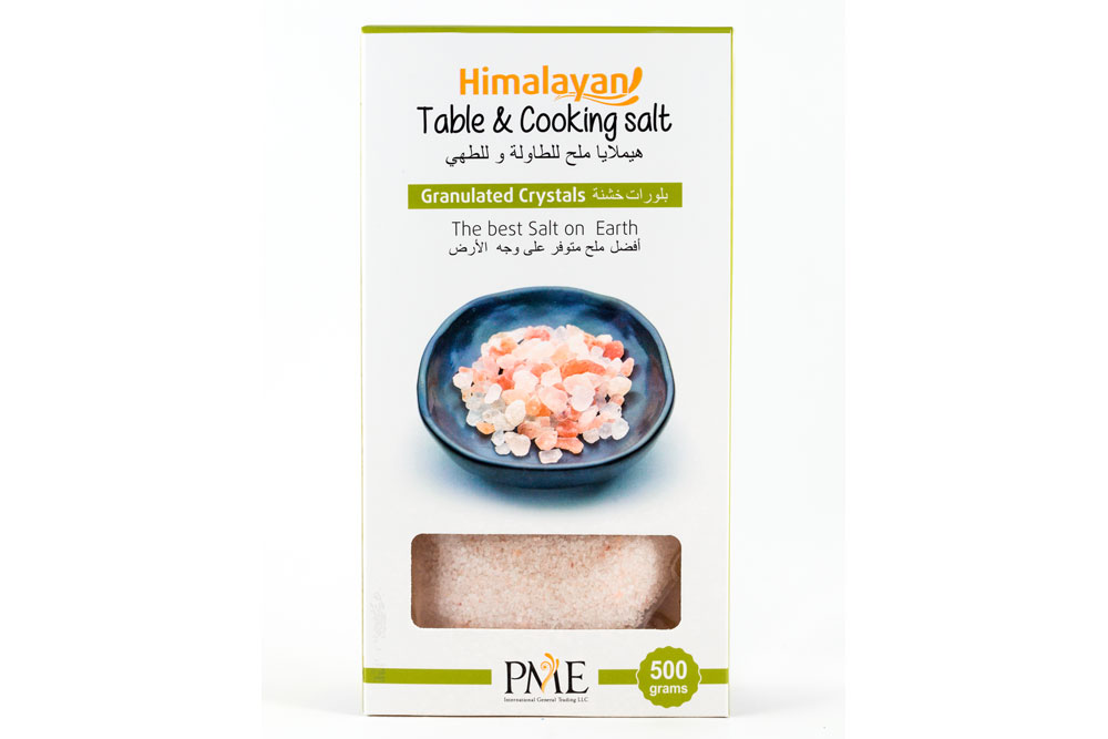 PME - Edible Himalayan Salt Granulated 250g - Salt & Crystal