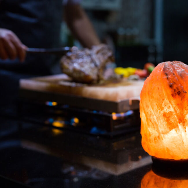 Salt & Crystal - Himalayan Salt Lamp Flame Shaped - Salt & Crystal